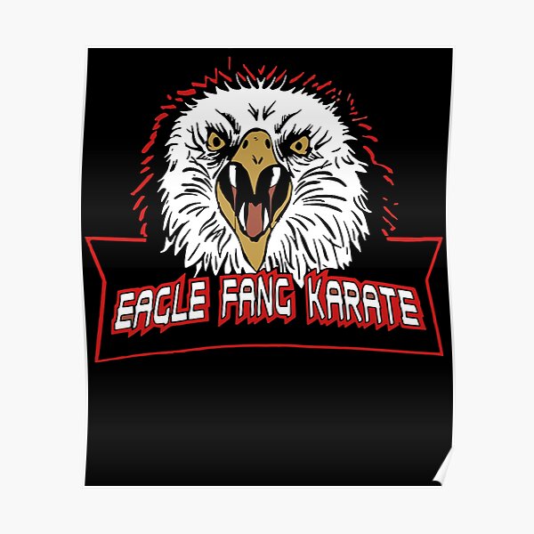"Eagle Fang Karate Logo" Poster for Sale by weekesau3016 | Redbubble