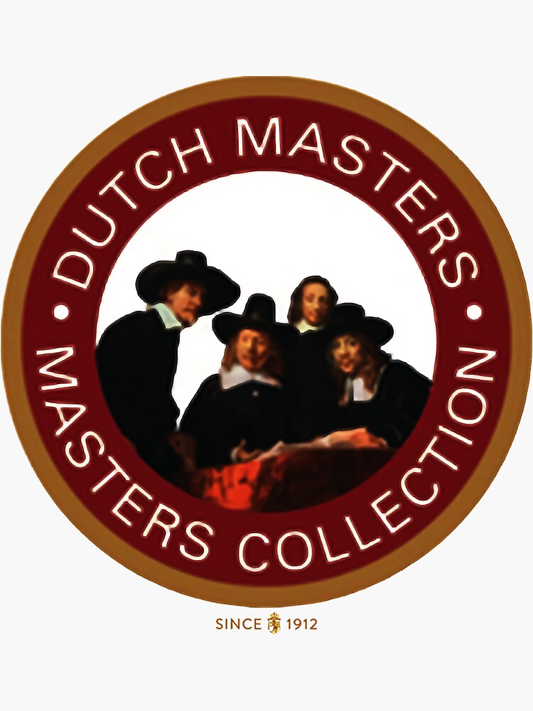 "Dutch Masters Cigar Logo" Sticker by weekesau3016 | Redbubble