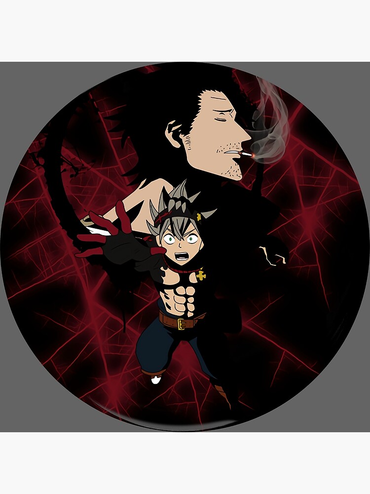 "Black Clover Asta X Yami Sukehiro Sad #a76" Art Print by LulaEvans ...