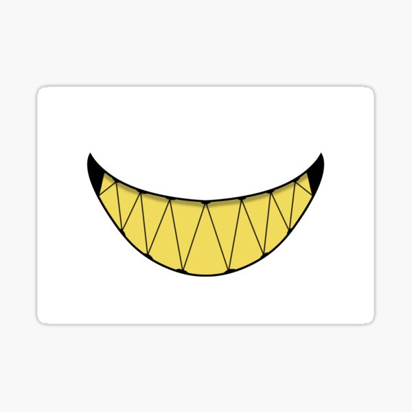 "Wicked Grin" Sticker by Xelina | Redbubble