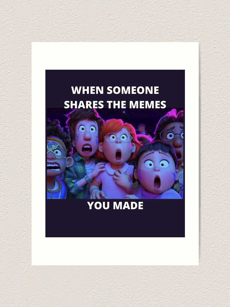 "Turning red memes" Art Print for Sale by smrithi2936 | Redbubble