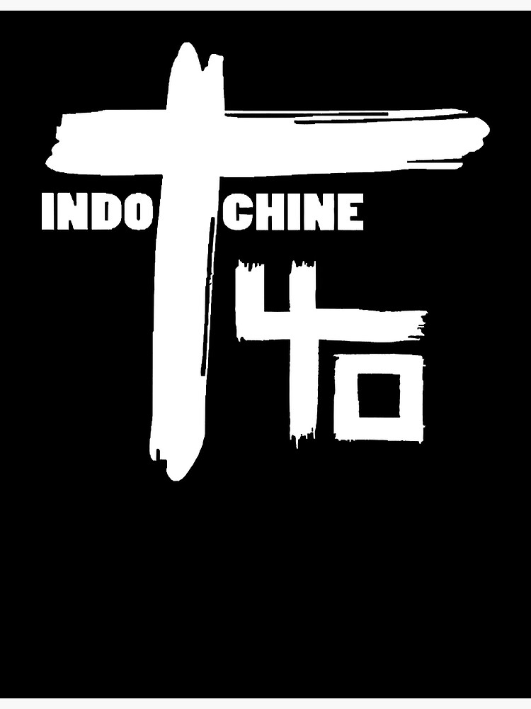 "Best of Indochine band logo1 exselna Genres Rock, ‎new wave" Poster ...