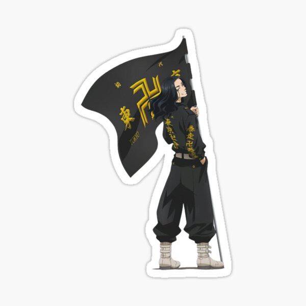 "Baji tokyo revengers " Sticker by Baji7 | Redbubble