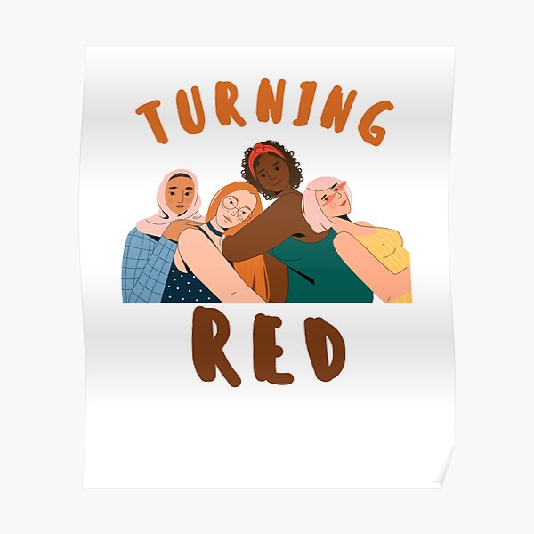 "Turning Red" Poster by same7 | Redbubble