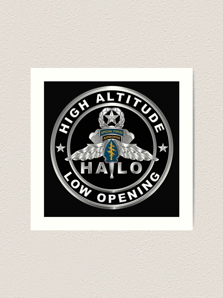 "Army Freefall High Altitude Low Opening (HALO) Army Special Forces ...