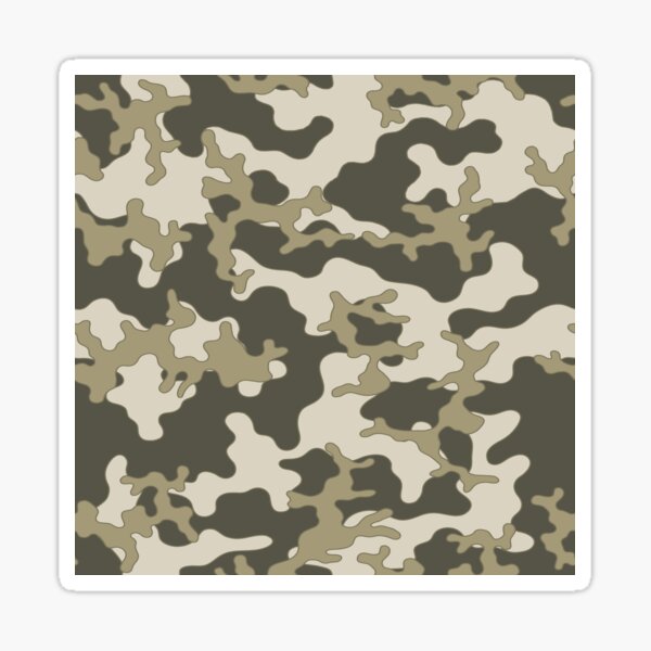 "Army Camouflage" Sticker by VariousPatterns | Redbubble