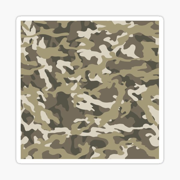 "Army Camouflage" Sticker by VariousPatterns | Redbubble