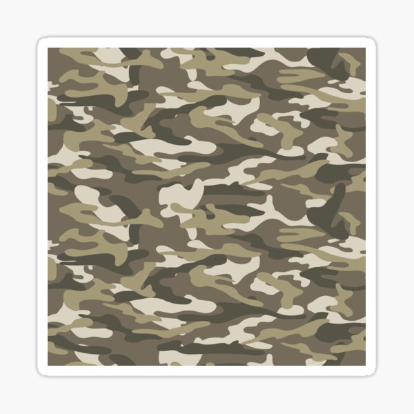 "Army Camouflage" Sticker for Sale by VariousPatterns | Redbubble