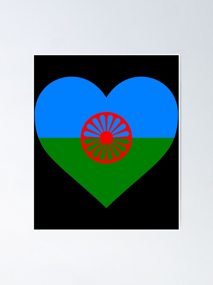 "Bandera Gitana Flag" Poster for Sale by SITAWI | Redbubble
