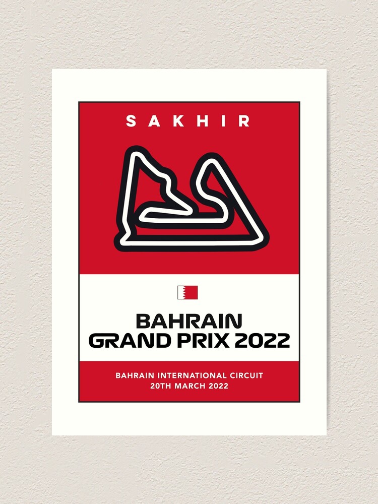 "Bahrain Grand Prix - F1 2022 Poster" Art Print for Sale by ...