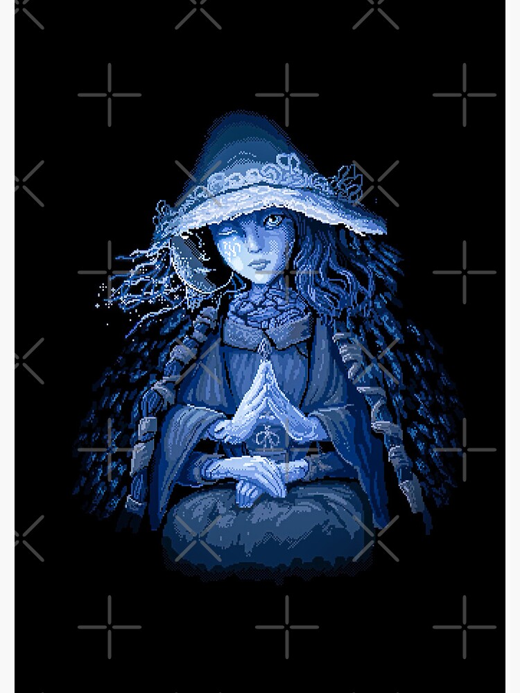 "Elden Ring - Pixel Art Ranni the Maiden" Spiral Notebook by ...