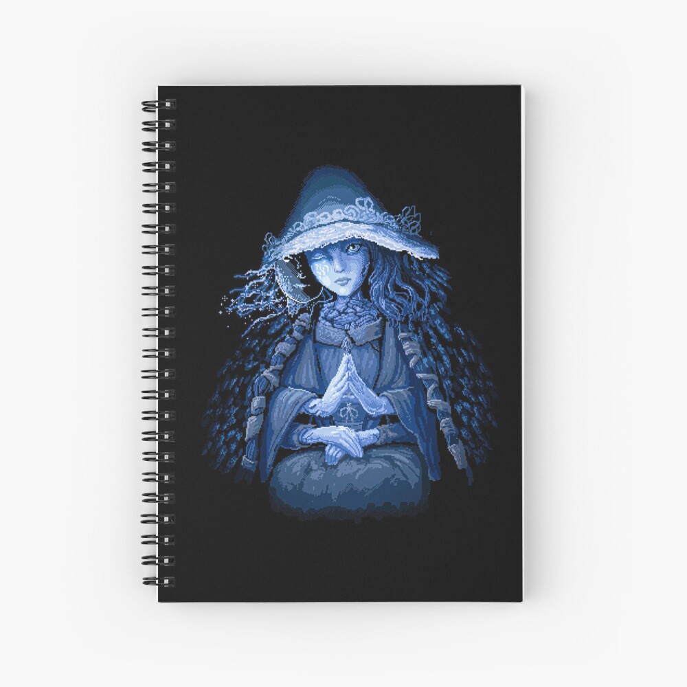 "Elden Ring - Pixel Art Ranni the Maiden" Spiral Notebook by ...