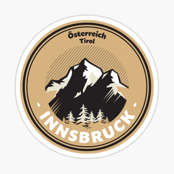 "Innsbruck, Tyrol, Austria" Sticker for Sale by studio838 | Redbubble