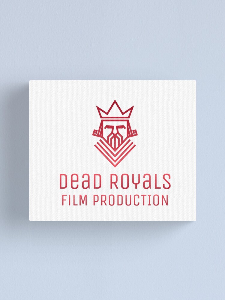 "Dead red Dead Royals Logo" Canvas Print for Sale by Niddhogg | Redbubble