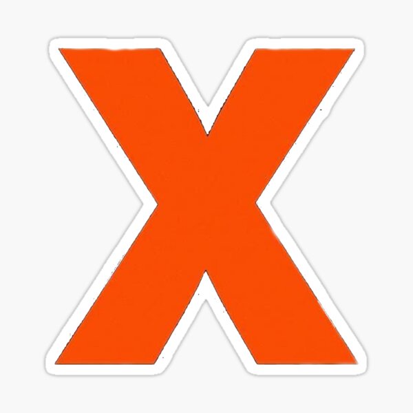"X Movie Logo" Sticker for Sale by chittong | Redbubble