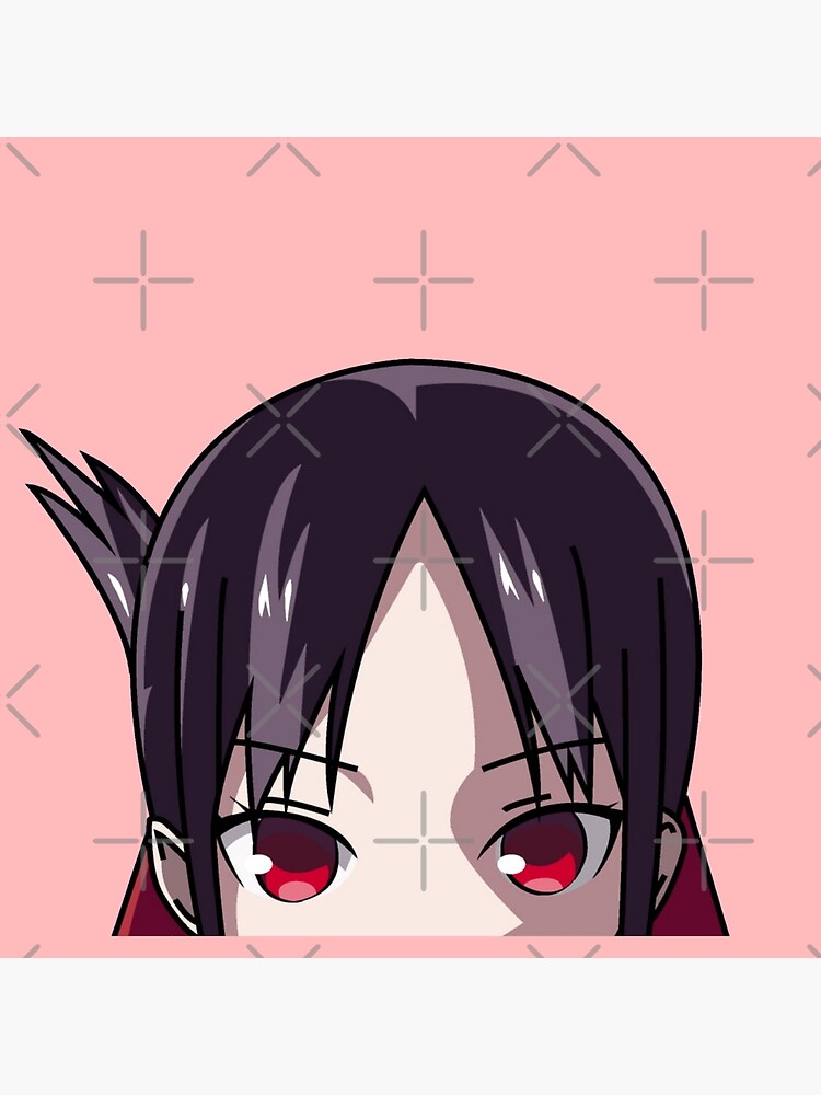 "Kaguya sama peeker" Poster for Sale by Akuma-san | Redbubble