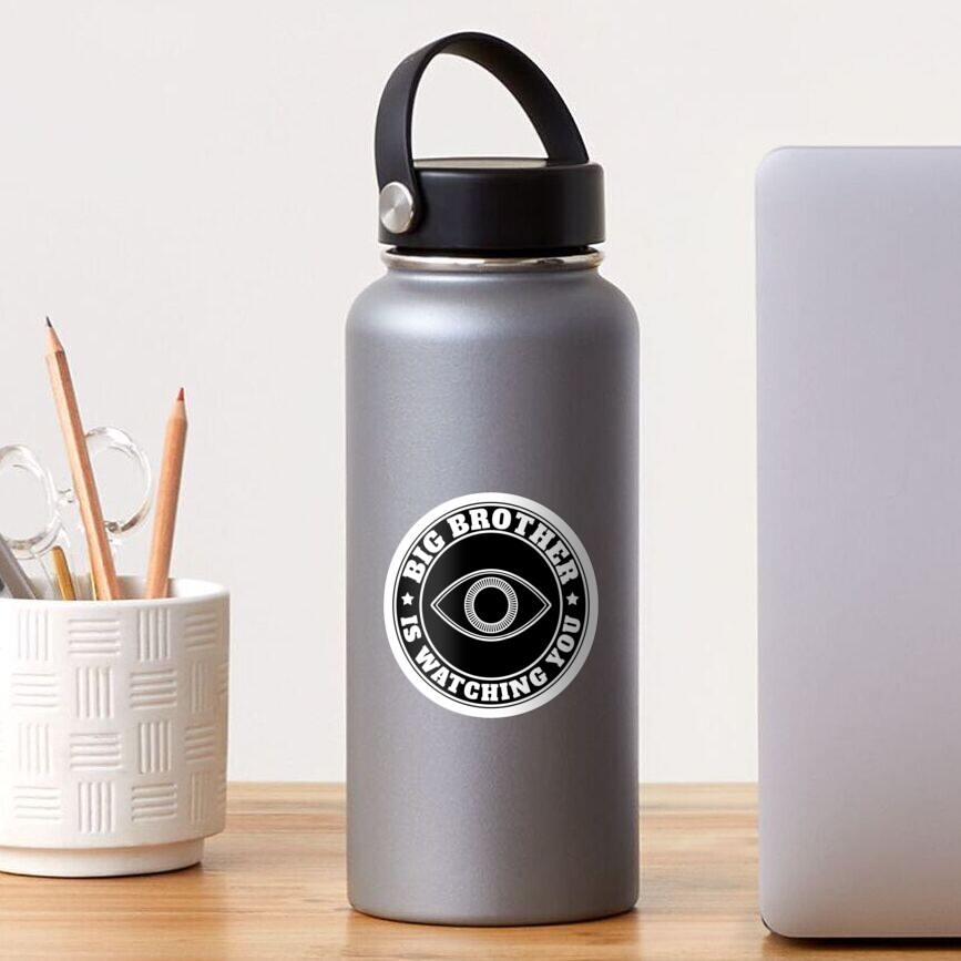 "Big Brother Is Watching You - George Orwell - 1984" Sticker by shmodev ...