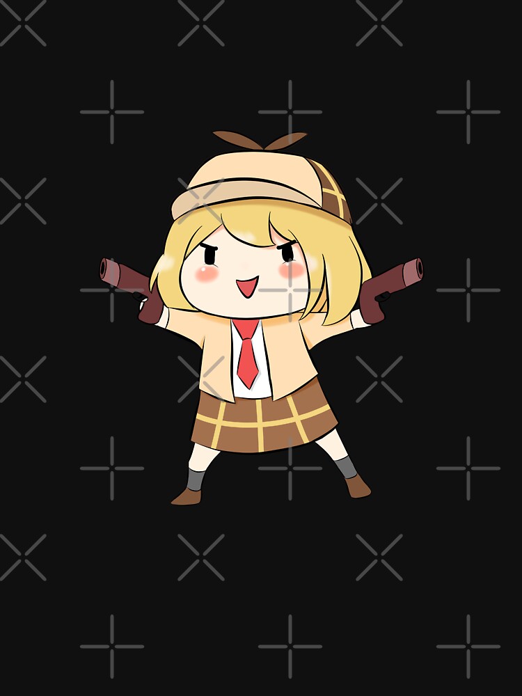 "smol ame / smol ame holding gun" T-shirt for Sale by PickMyArt ...