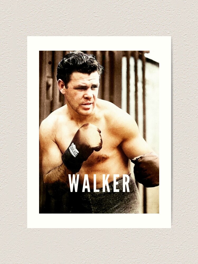 "Mickey Walker - Boxing Legend Colorized" Art Print for Sale by ...