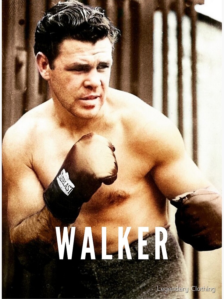 "Mickey Walker - Boxing Legend Colorized" Art Print for Sale by ...