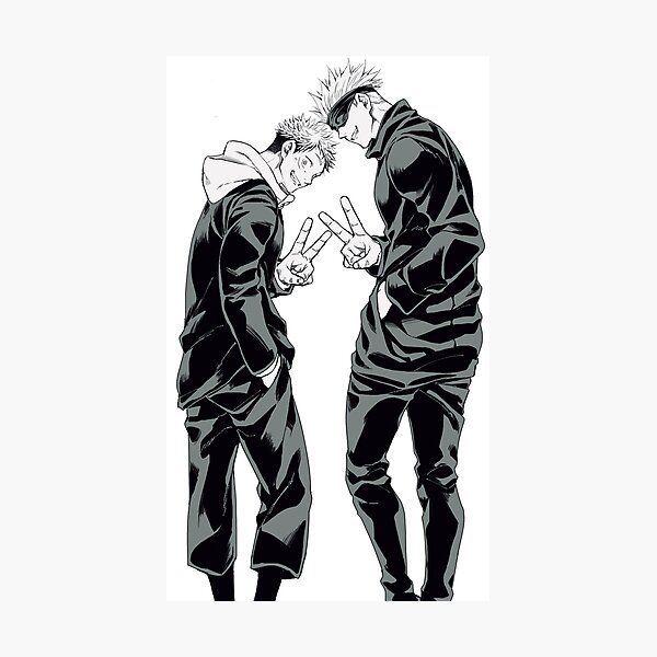 "Itadori Yugi | Gojo Satoru | Jujutsu Kaisen" Photographic Print for ...