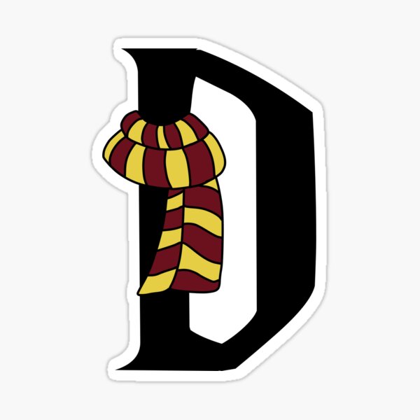 "D harry p hp Griffin letter" Sticker by saddoohpo | Redbubble