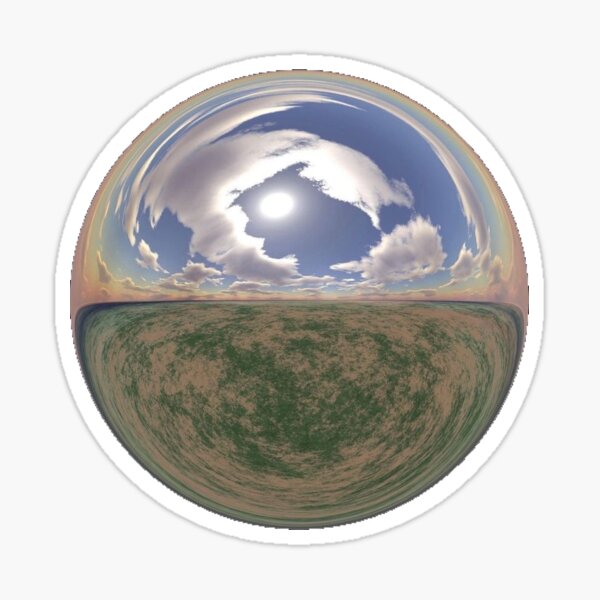 "Nature Orb" Sticker for Sale by inlustwetrust | Redbubble