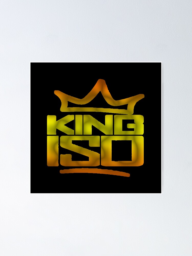 "THE BEST KING Iso American rapper" Poster for Sale by pandnan12 ...
