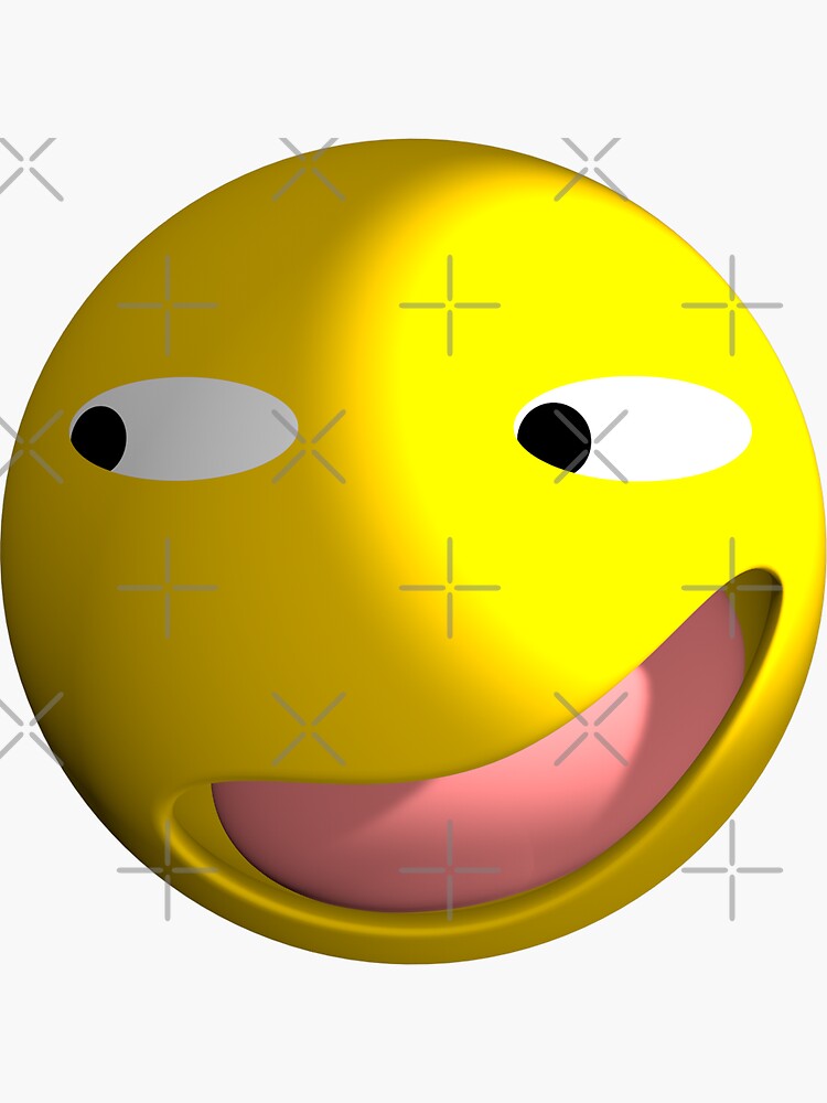 "Yeah Right Emoji" Sticker by TheALCH | Redbubble