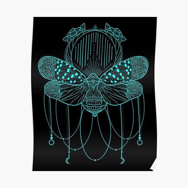 "Spotted Lanternfly" Poster for Sale by radiantdark | Redbubble