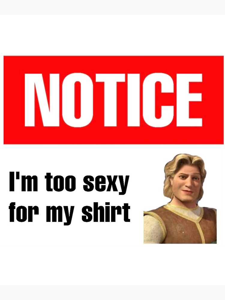 Im Too Sexy For My Poster For Sale By Ooskiedesign Redbubble