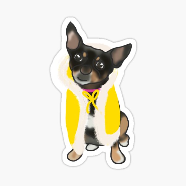 "Chula" Sticker by gouldrebekah | Redbubble