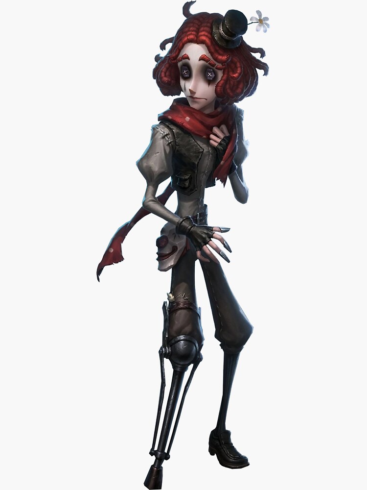 "identity v idv Weeping Clown / Joker Survivor Sticker" Sticker by ...