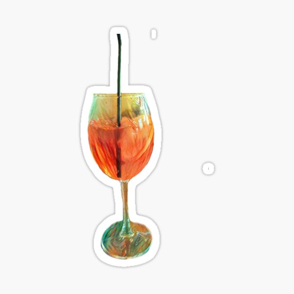 "cocktail" Sticker for Sale by DanaIrik | Redbubble