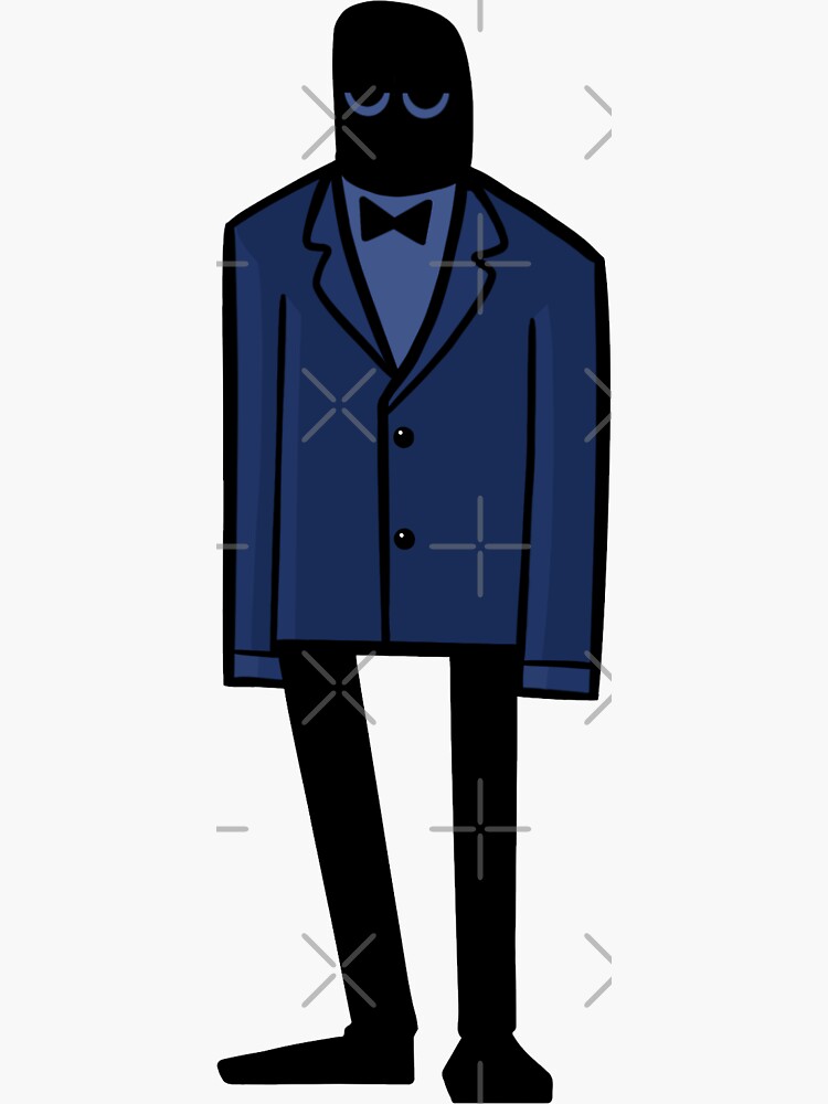"Tuxedo" Sticker by andrewvz | Redbubble