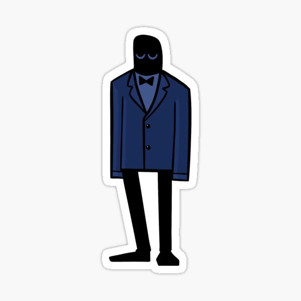 "Tuxedo" Sticker by andrewvz | Redbubble