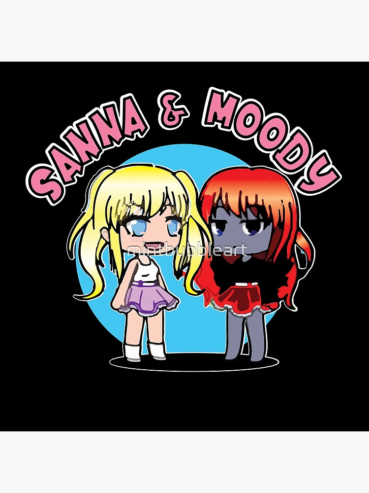 "Iamsanna sanna and moody" Poster for Sale by mintbubbleart | Redbubble