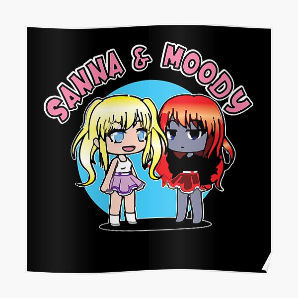 "Iamsanna sanna and moody" Poster for Sale by mintbubbleart | Redbubble