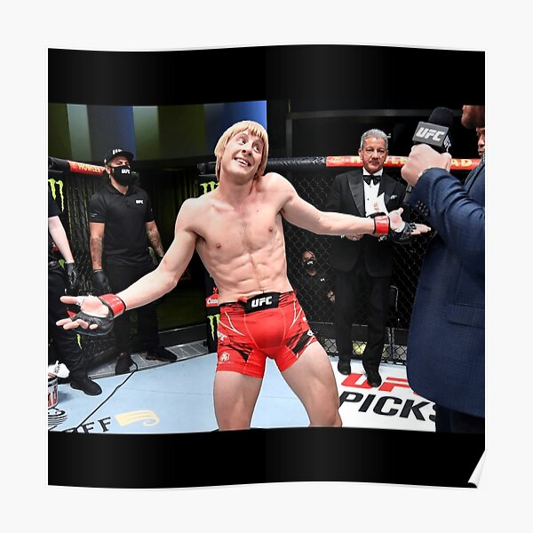 "Paddy The Baddy Pimblett" Poster by prettybrush | Redbubble