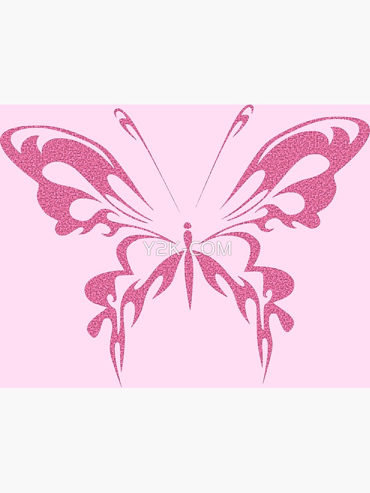 Y2K Butterfly Premium Matte Vertical Poster