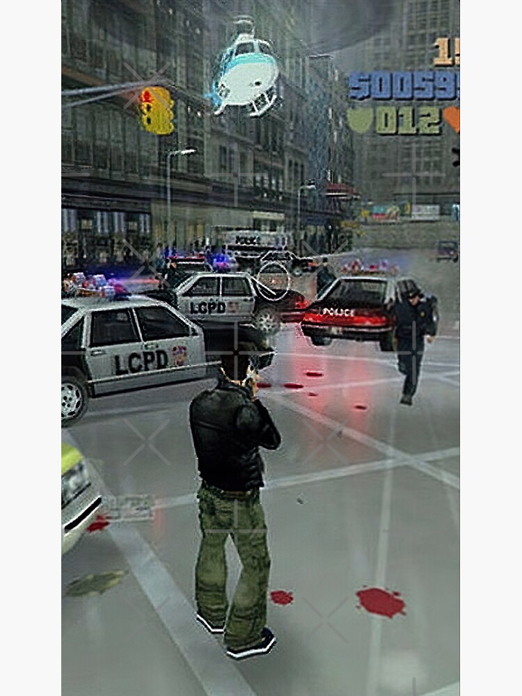 "Aesthetic GTA 3 " Sticker by Chxppa | Redbubble