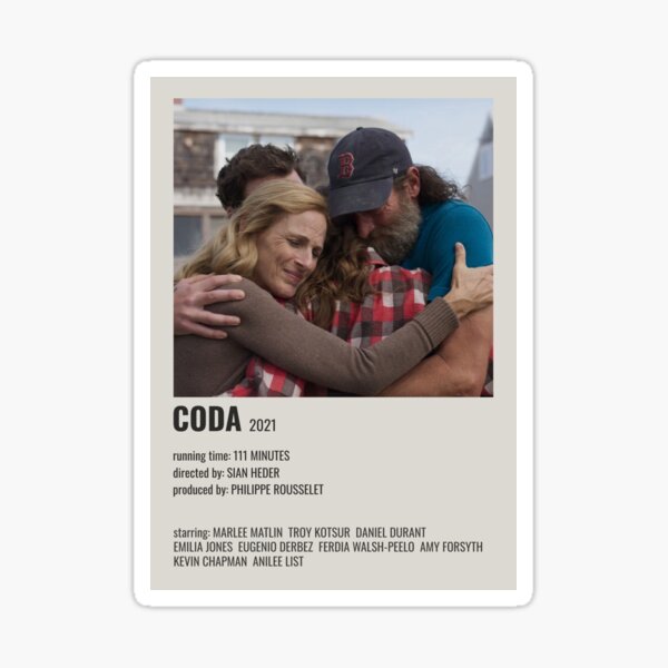 "CODA Polaroid" Sticker by fillingwalls | Redbubble