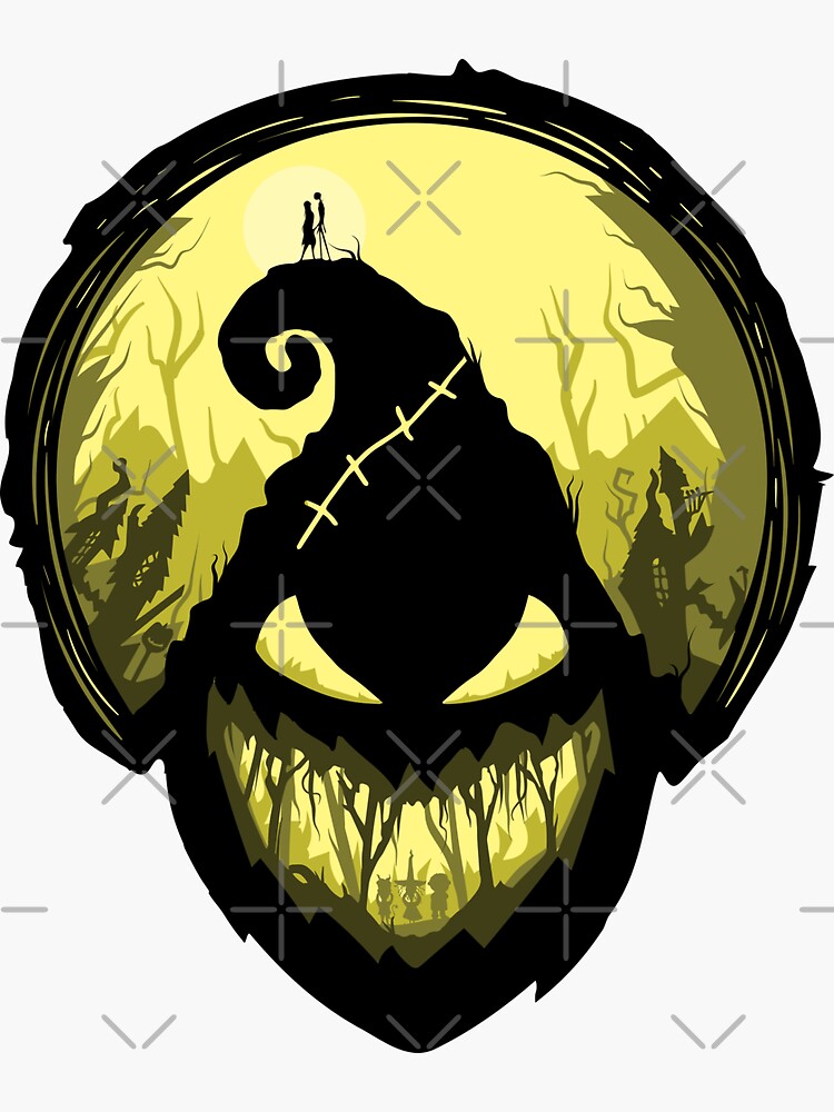 "Oogie Boogie" Sticker by LegionArtWork | Redbubble