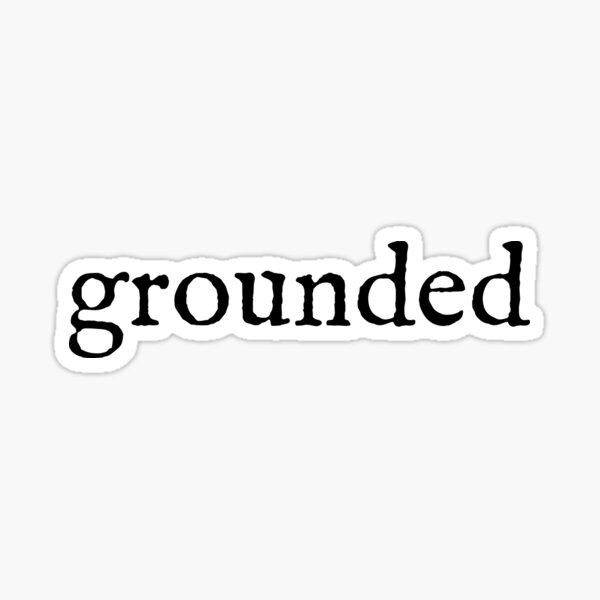 "grounded" Sticker by renukai | Redbubble