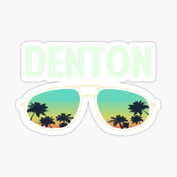 "Nature Glasses Denton" Sticker by bashagybelket | Redbubble