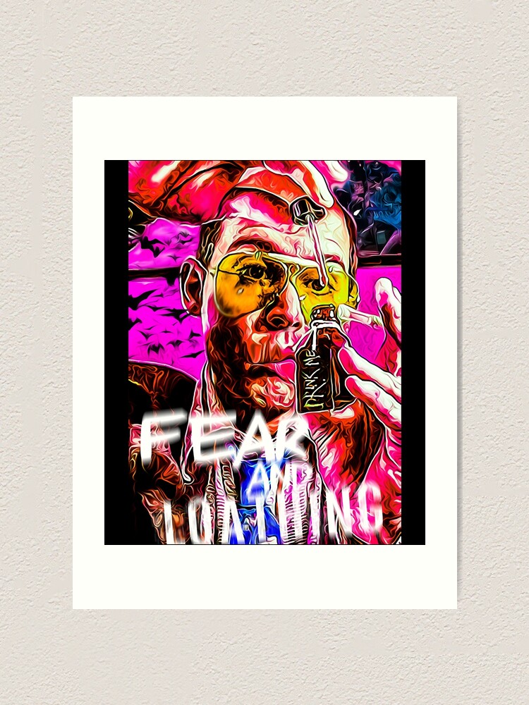 "Vintage Style Arts Fear And Loathing In Las Vegas" Art Print for Sale ...