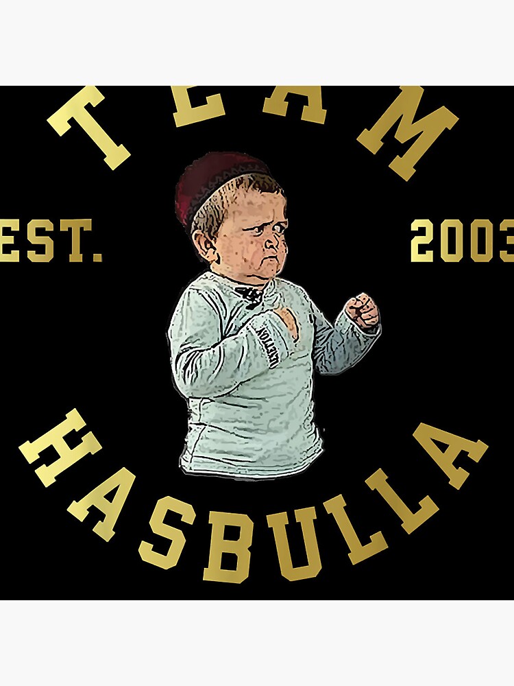 "Hasbulla - Team MMA Hasbulla Fight Meme - Hasbulla Hasbullah" Button ...