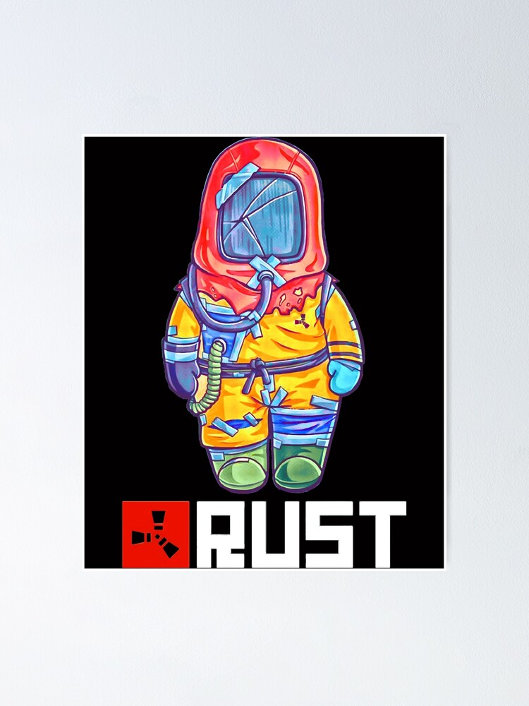 "Rust Game Hazmat Suit" Poster for Sale by donaventeri | Redbubble