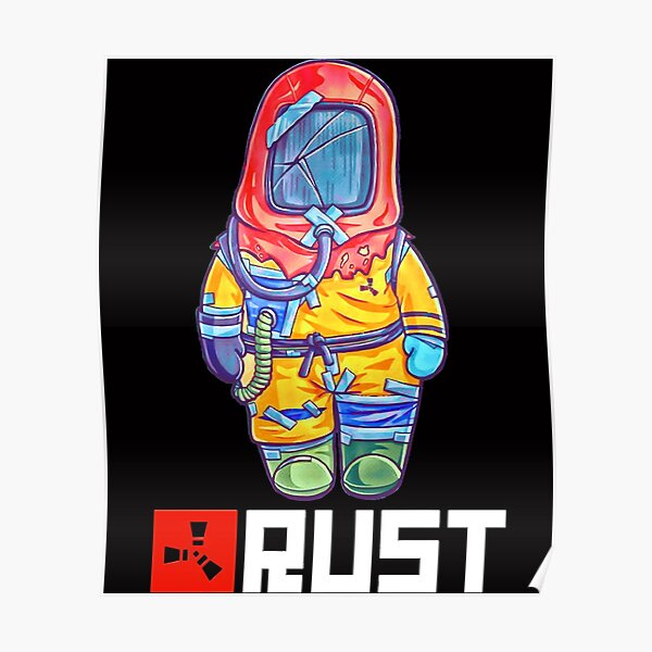"Rust Game Hazmat Suit" Poster for Sale by donaventeri | Redbubble