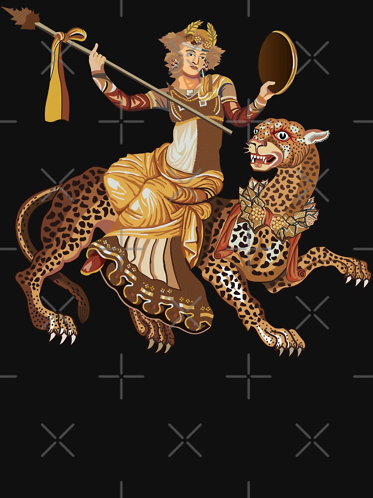 "Dionysos riding on a panther" T-shirt for Sale by archaeologyart ...